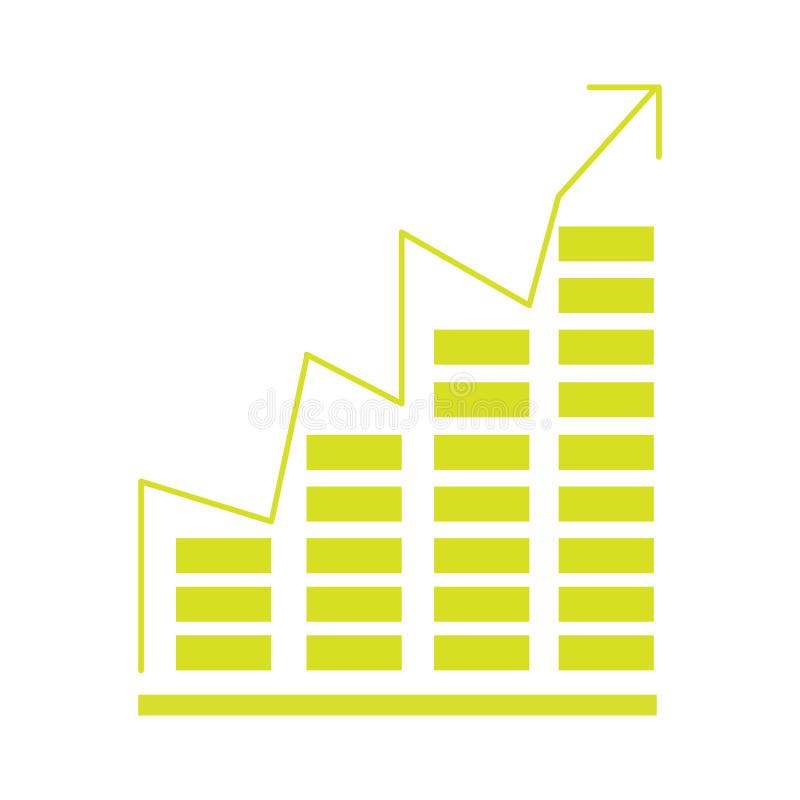 Isolated Success Business Graph Stock Vector - Illustration of symbol ...