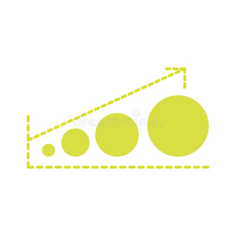 Isolated Success Business Graph Stock Vector - Illustration of data ...