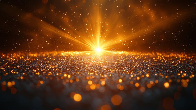 Isolated Sun Rays on a Black Backdrop for Overlay Design & X28;screen ...