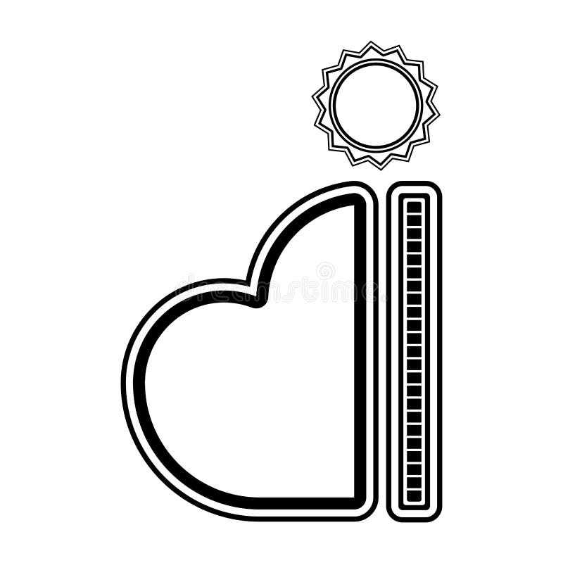 Isolated Sunny Weather Icon Stock Vector - Illustration of cloud ... Isolated Sunny Weather Icon Stock Vector - Illustration of cloud ...