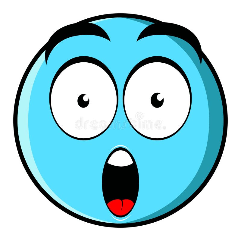 Isolated Surprised Cute Star Shape Emoji with Eyeglasses Vector Stock ...