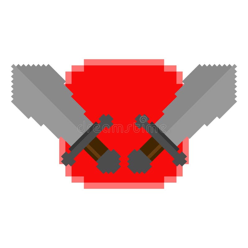 Pixelated Swords Stock Illustrations – 43 Pixelated Swords Stock ...