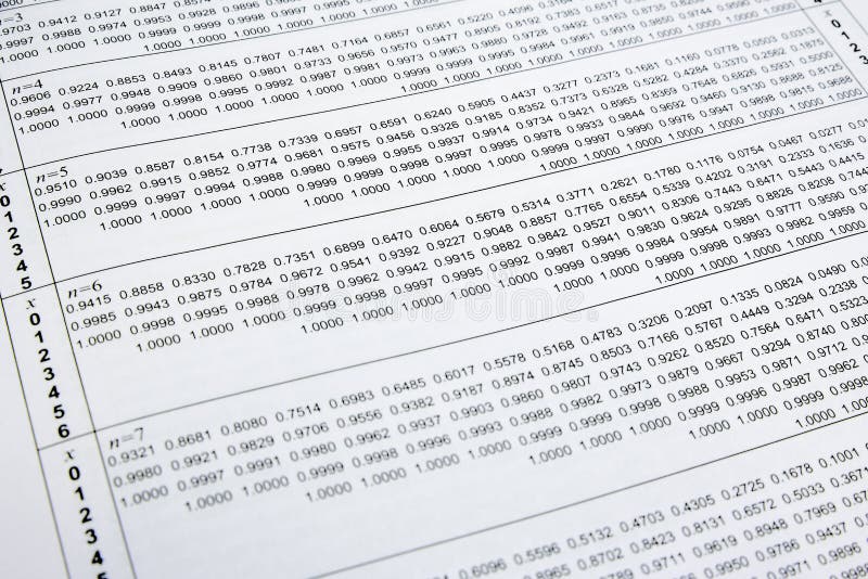 Random numbers stock image. Image of abstract, column - 124726625