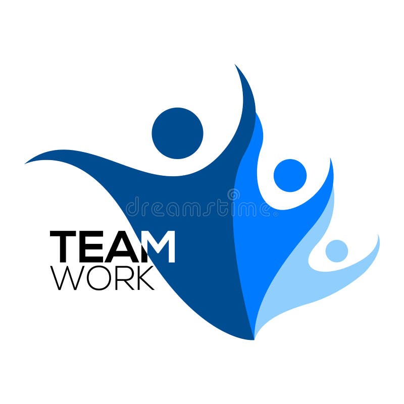 Isolated teamwork logo stock vector. Illustration of design - 101233975
