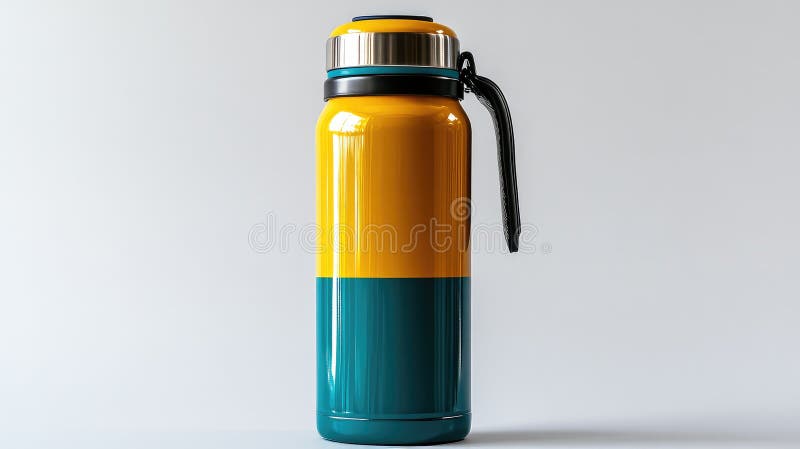 Isolated Thermos on Transparent Background Stock Image - Image of ...