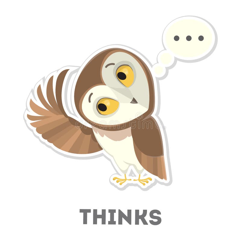 Isolated Thinking woman stock illustration. Illustration of drawing ...