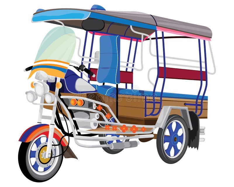 Three Wheel Motorcycle Stock Illustrations – 675 Three Wheel Motorcycle ...