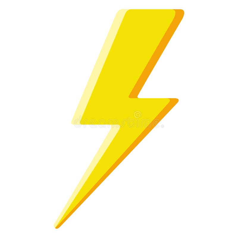 Isolated Thunder Icon Design Vector Illustration Stock Vector ...
