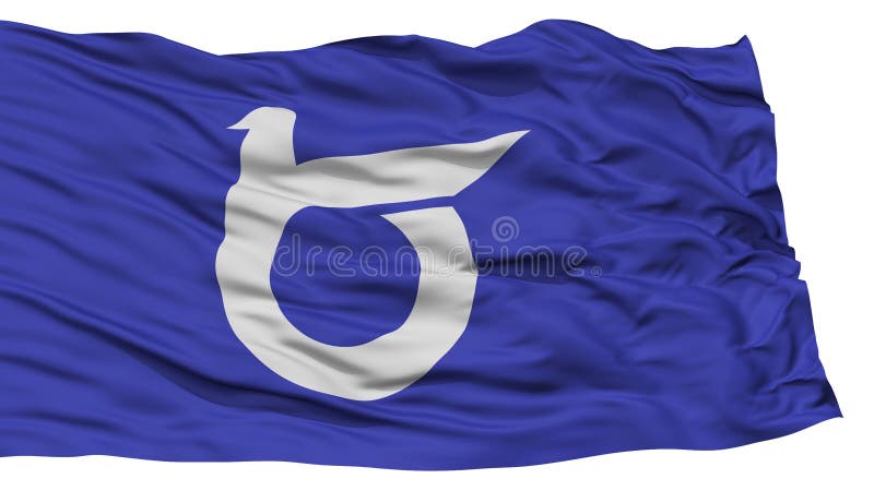 Isolated Tottori Japan Prefecture Flag Stock Illustration ...