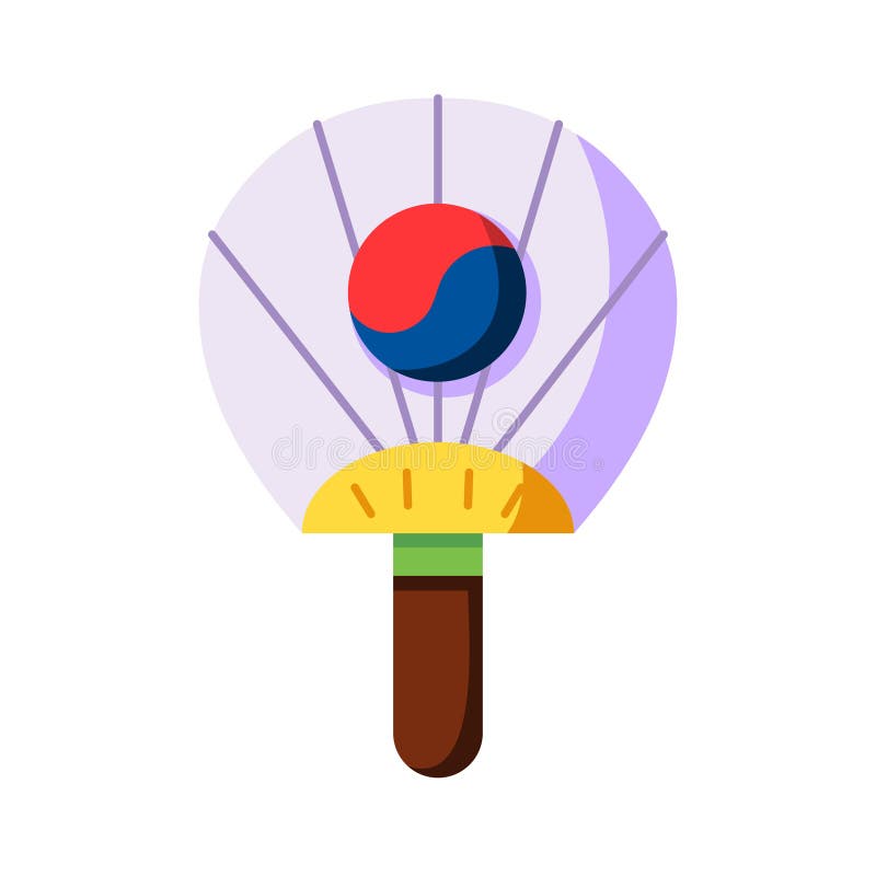 Isolated Traditional Hand Fan Icon Stock Vector - Illustration of ...