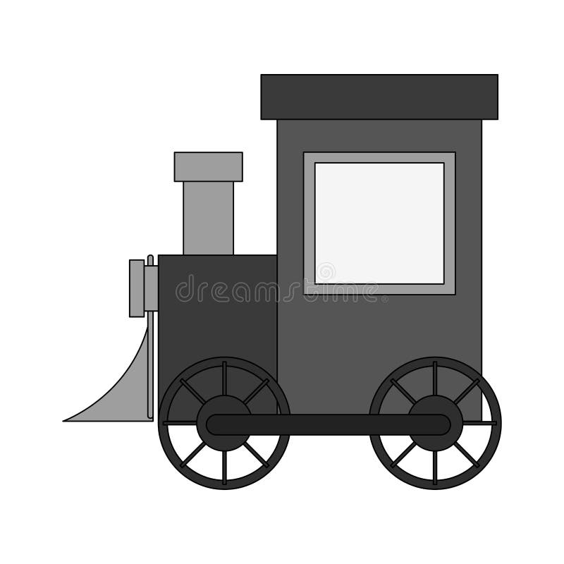 Isolated train toy design stock vector. Illustration of object - 81354430