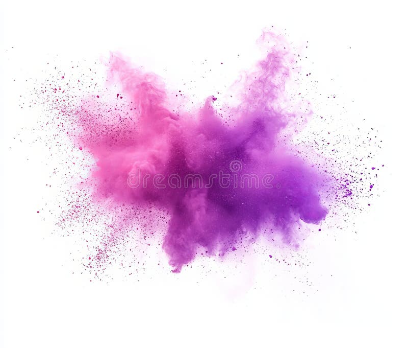 Isolated Smoke Explosion with a Transparent Background. Stock Photo ...
