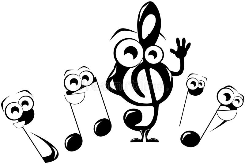Music Notes Cartoon Stock Illustrations – 27,052 Music Notes Cartoon ...