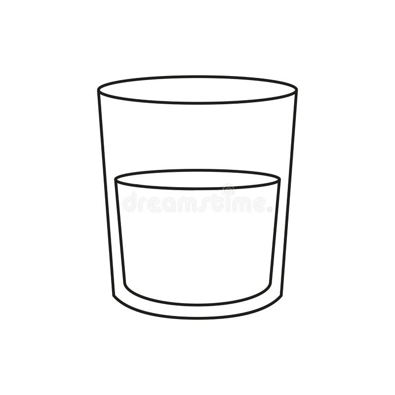 Isolated Tropical Cocktail Icon with Nothing Else Stock Vector ...