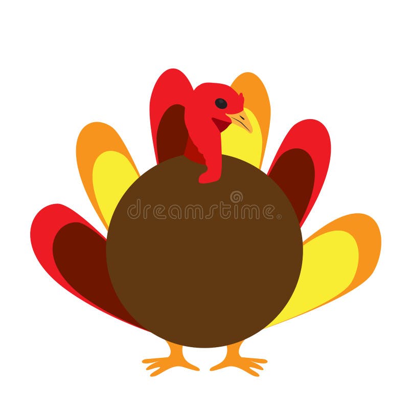 Isolated turkey icon stock vector. Illustration of turkey - 100865320
