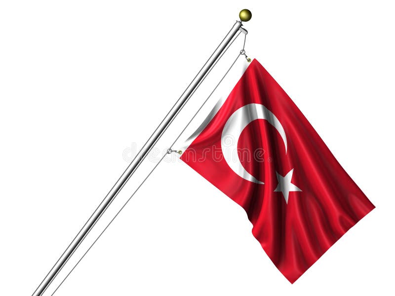 Turkish Flag - Male Face stock photo. Image of football - 3171306