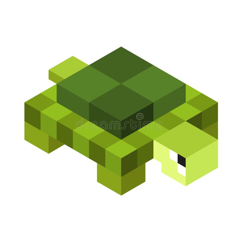 Turtle Minecraft Stock Illustrations – 7 Turtle Minecraft Stock ...