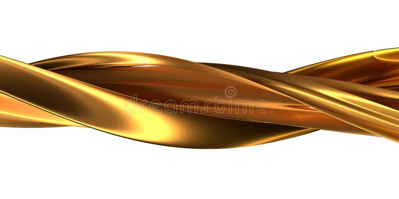 Isolated Twisted Cloth-like Soft Metal Abstract, Dramatic, Modern ...