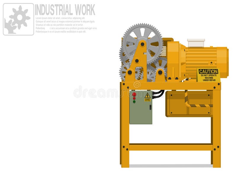 Isolated Under Construction Design Design Stock Illustration ...
