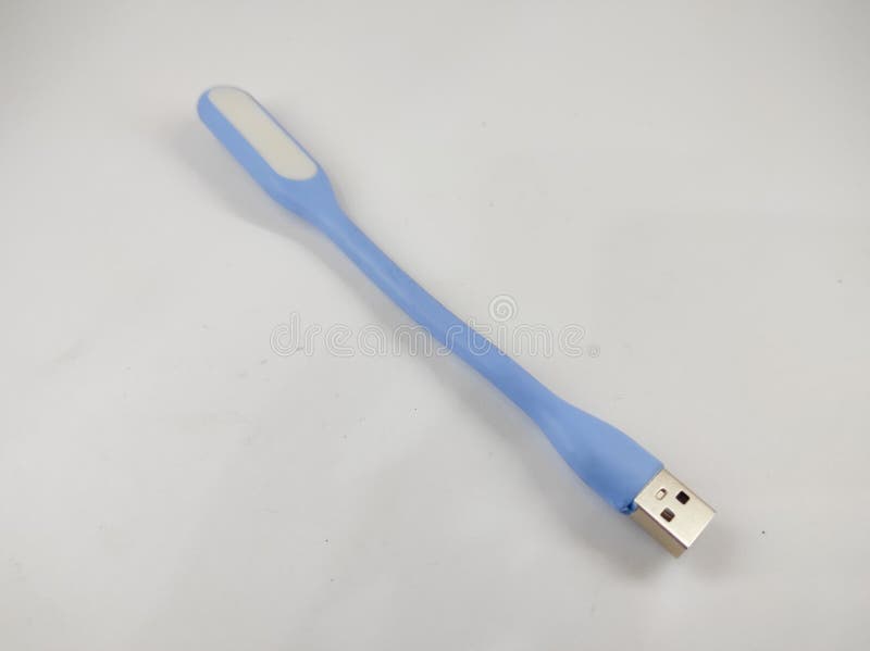 Isolated Usb Led Stick Lamp Stock Image - Image of electricity, bulb ...