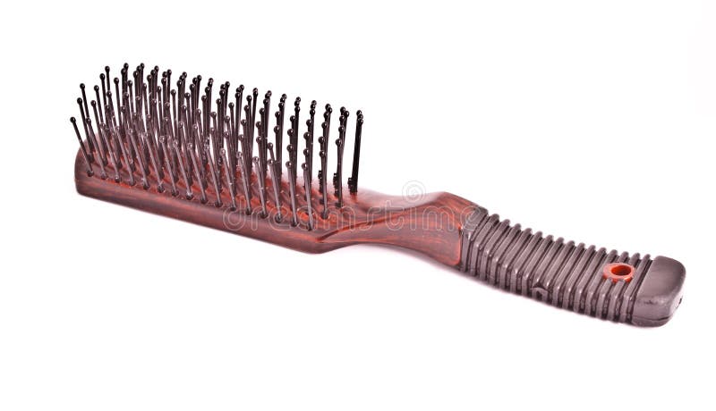 Isolated used comb stock photo. Image of hygiene, plastic - 20361534