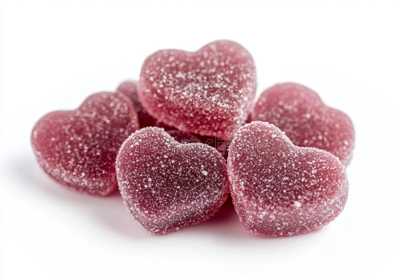 An Isolated Valentine S Day Candy Heart on a White Backdrop. Stock ...