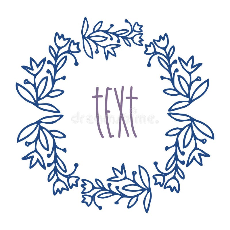 Garland Lined Doodle stock vector. Illustration of celebration - 290754207