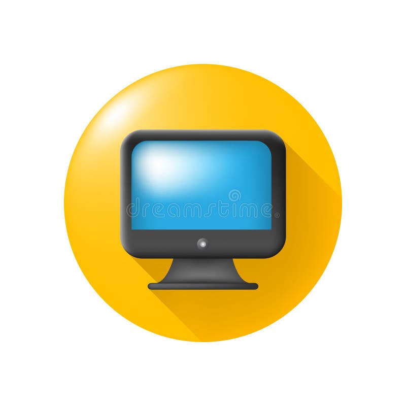 Realistic Cute Icons on White Background . Isolated Vector Illustration ...