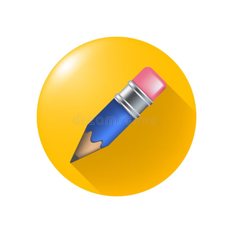 Realistic Cute Icons on White Background . Isolated Vector Illustration ...