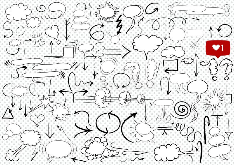 Comic Book Arrows Stock Illustrations – 187 Comic Book Arrows Stock ...