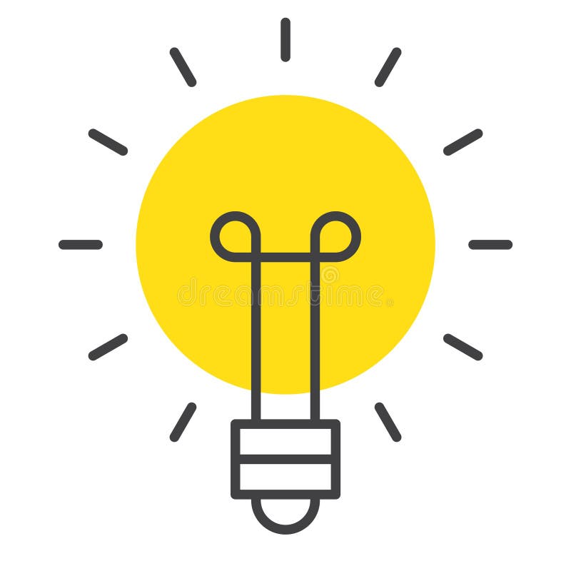 Smart Key Idea Logo Design Template. Bulb Icon Symbol Designs Stock ...