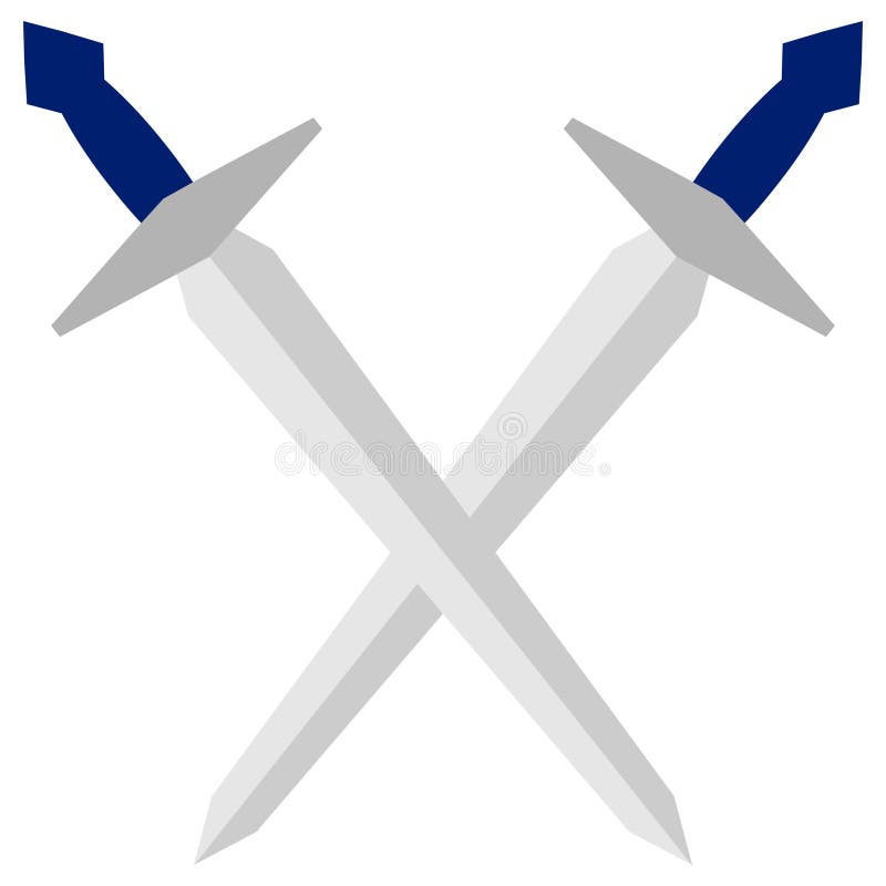 Medieval Swords Crossed Stock Illustrations – 2,598 Medieval Swords ...