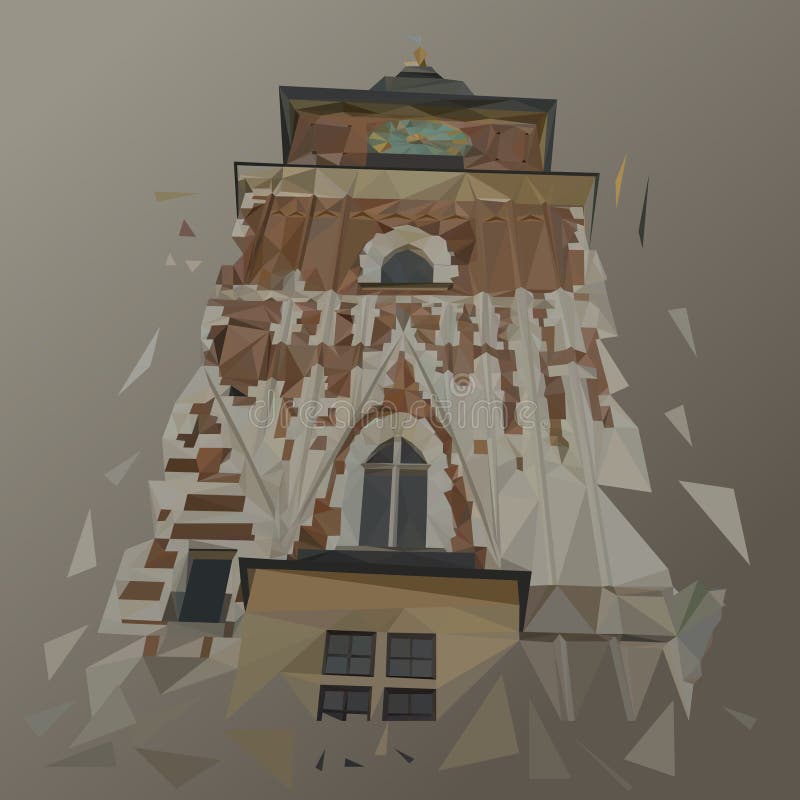 Polygon Tower Stock Illustrations – 2,527 Polygon Tower Stock ...