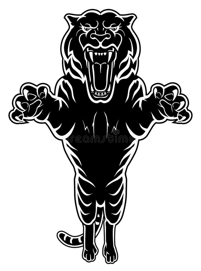 Tiger Leaping Stock Illustrations – 120 Tiger Leaping Stock ...