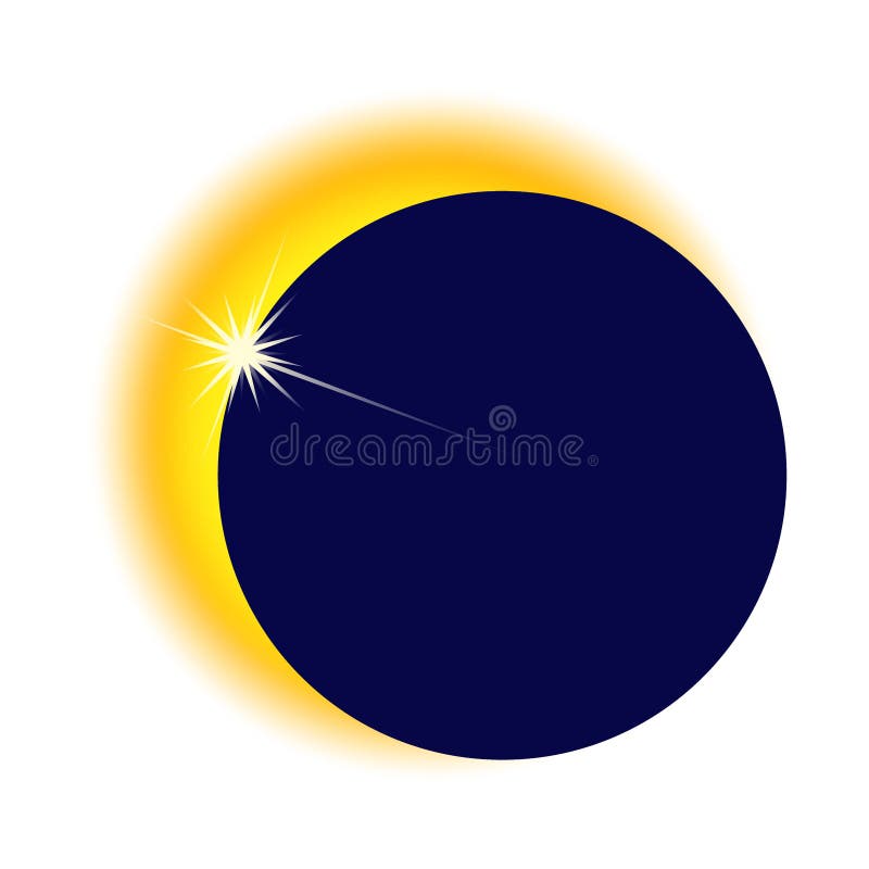 Summer Colorful Modern Logo. Vector Illustration. Sun Eclipse Stock ...