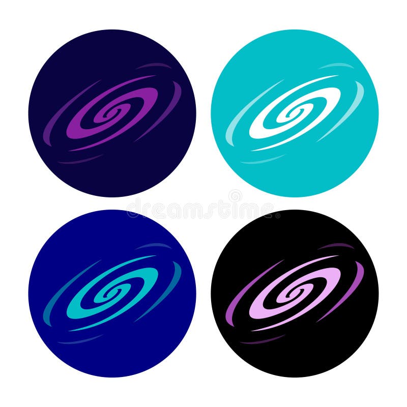Galaxy Icon. Symbol of Space, Astronomy or Universe. Object of ...