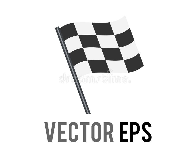 Vector Rectangular Black and White Squares Checkerboard Pattern Racing ...