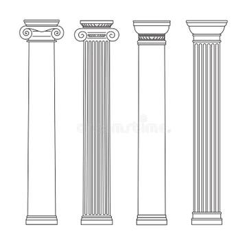 Renaissance Columns Stock Illustrations – 345 Renaissance Columns Stock ...