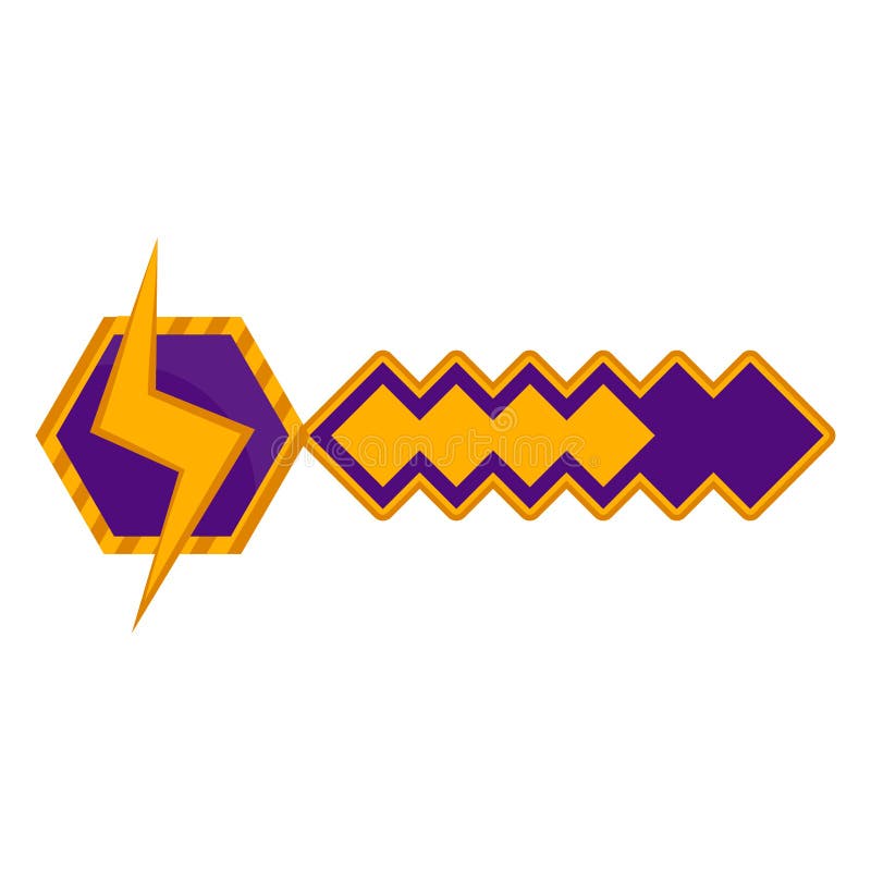 Video Game Energy Progress Bar Stock Vector - Illustration of icon ...