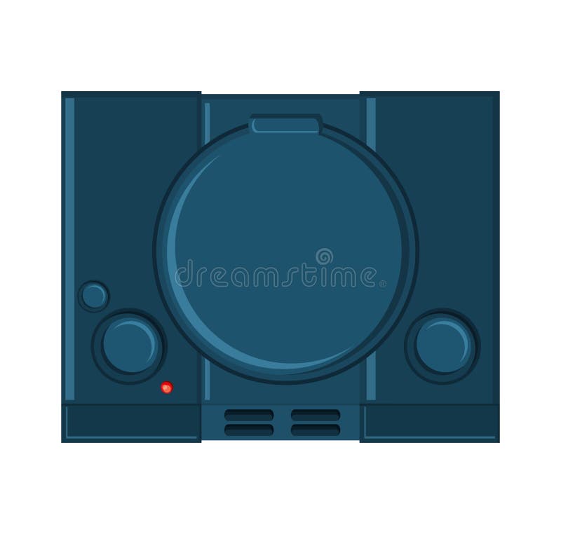 Isolated Videogame Console Design Stock Vector - Illustration of vector ...