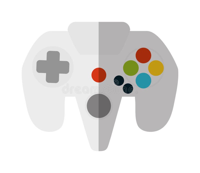 Isolated Videogame Control Design Stock Vector - Illustration of ...