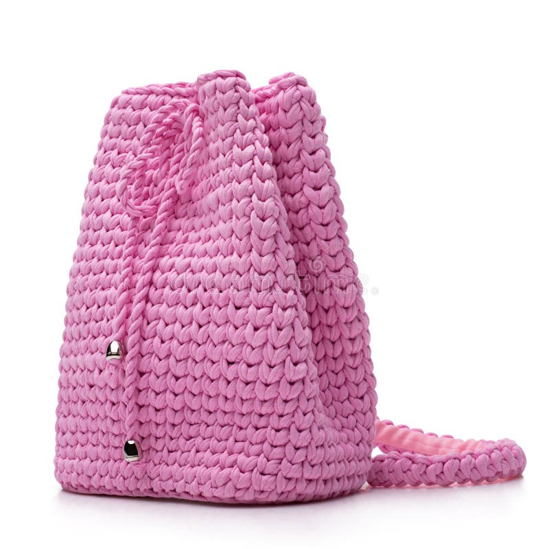 Isolated View of Knitted Woman S Bag Stock Image - Image of modern ...