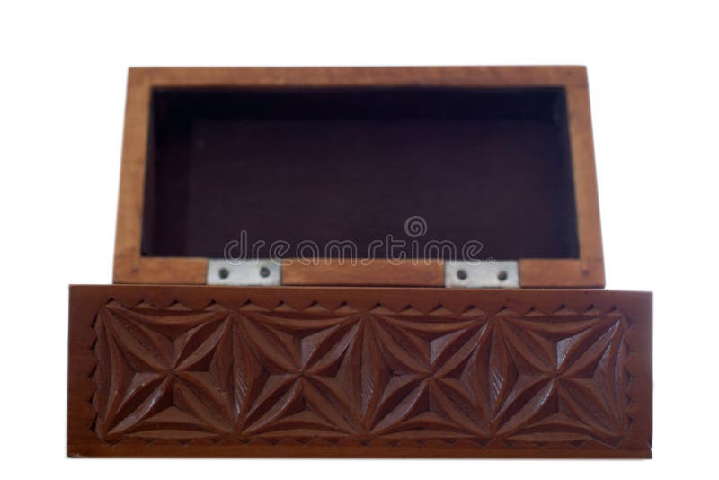 Isolated Vintage Treasure Box Stock Image - Image of brown, dime: 26764901