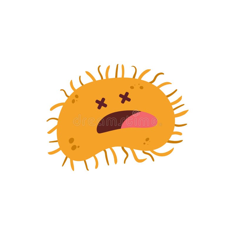 Isolated virus cartoon stock vector. Illustration of covid19 - 188335249