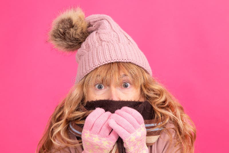 Woman with cold expression stock image. Image of face - 234915725