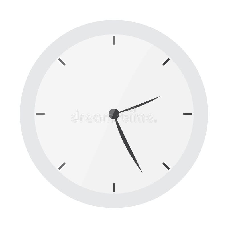 Isolated. the Watch Face is Tilted. the Dial of Watches on White Background. the Hands on the ...