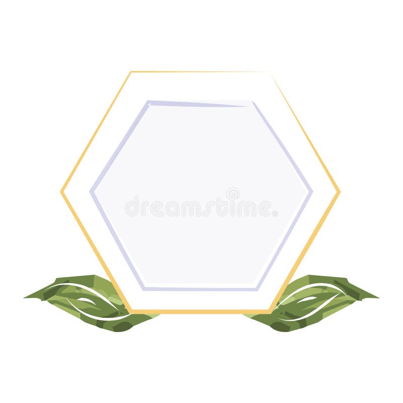 Isolated Watercolored Empty Floral Banner Vector Stock Vector ...