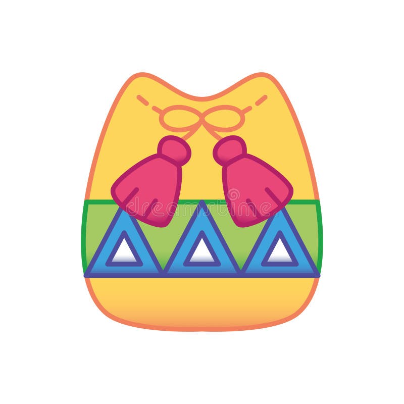 Isolated Wayuu Backpack Colombian Culture Vector Stock Vector ...