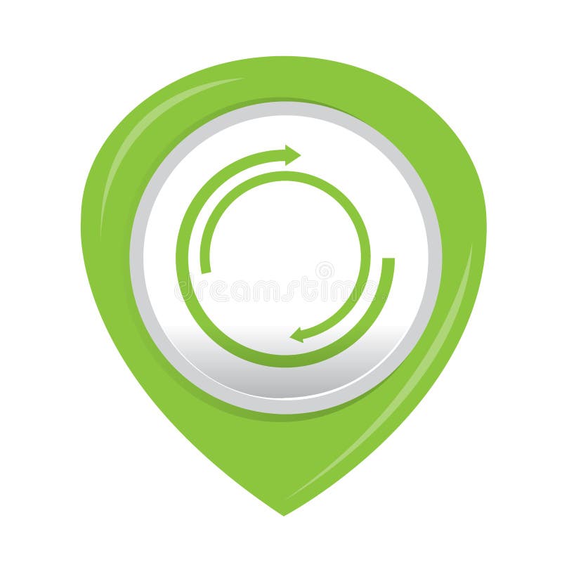 Isolated web pin stock vector. Illustration of sign, isolated - 84138607