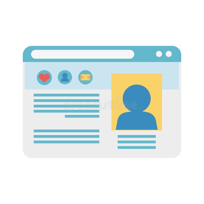 Isolated Website Icon Vector Design Stock Vector - Illustration of ...